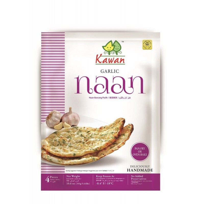 Kawan Garlic & Butter Naan 4s